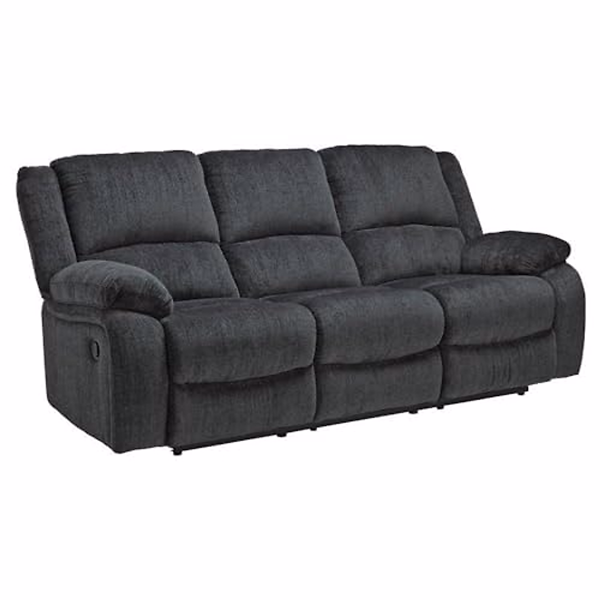 Signature Design by Ashley Draycoll Power Reclining Sofa in Slate