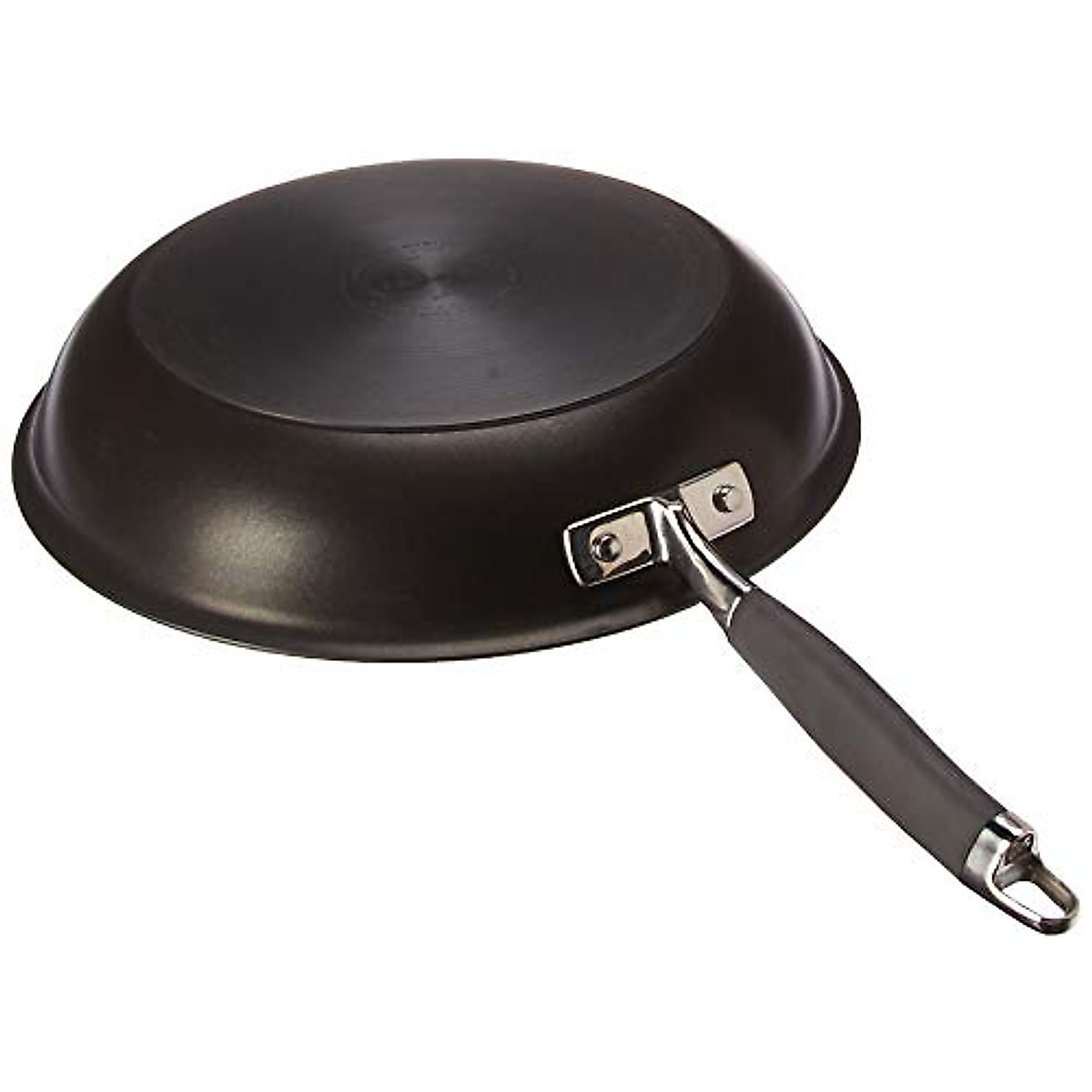 Anolon Advanced Hard-Anodized Nonstick French Skillet (10 & 12 - inch, Pewter)