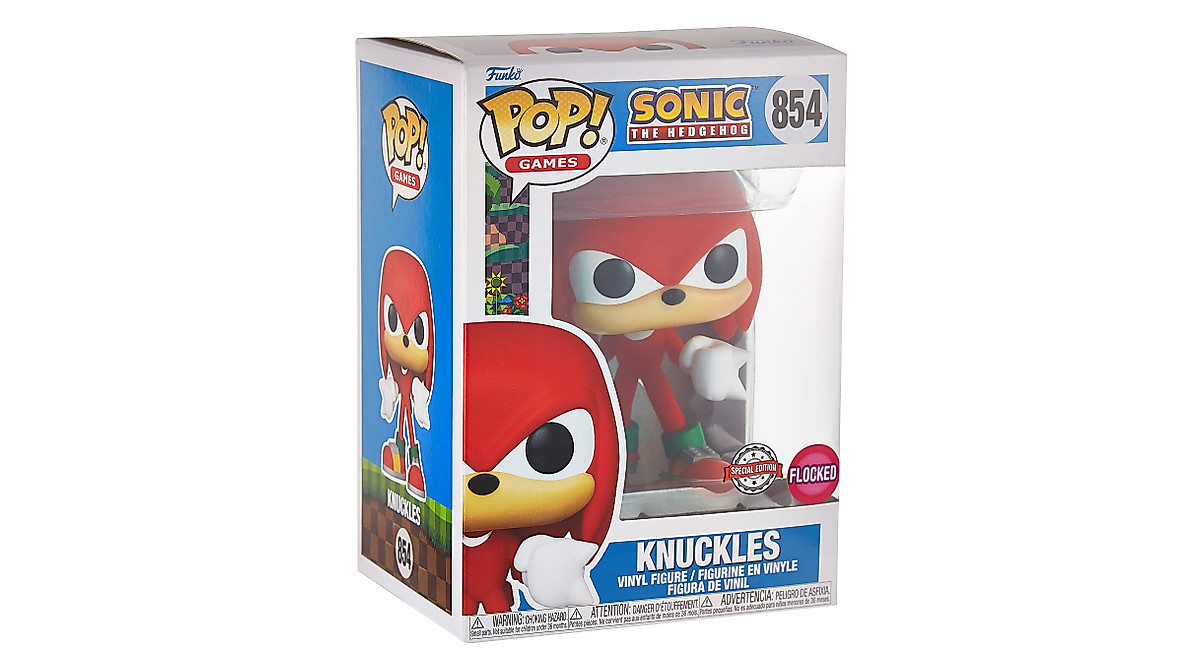 Limited Edition Flocked Knuckles Funko POP! Figure