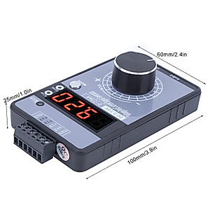 Current Voltage Generator, Function Generator, Voltage Generator, DC 0?10V 0/0?22mA Supply Interface Analog Simulator, Adjustable 4-Digit Display, for PLC Panel Debugging, Device