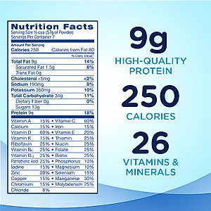 Ensure Powder Complete Powder Balanced Nutrition Vanilla 14 Ounces (Value Pack of 6)