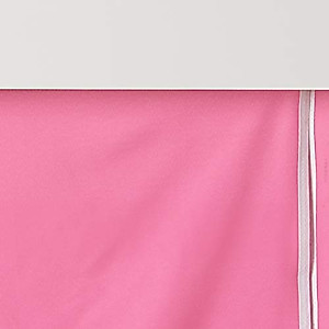 Donco Kids 780A-TW-750C-TB Circles Low Loft Bed with Pink Tent, Twin, White