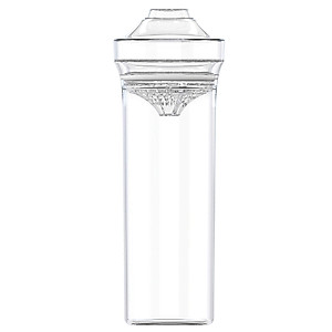 Shaker33 | Plastic Elite Cocktail Shaker Set | 24 OZ | Clear Bottle | Clear Dual Strainer | Dishwasher Safe, Shatterproof, Leakproof & Lightweight | Bartender | Lid Locking | Wedding Gift
