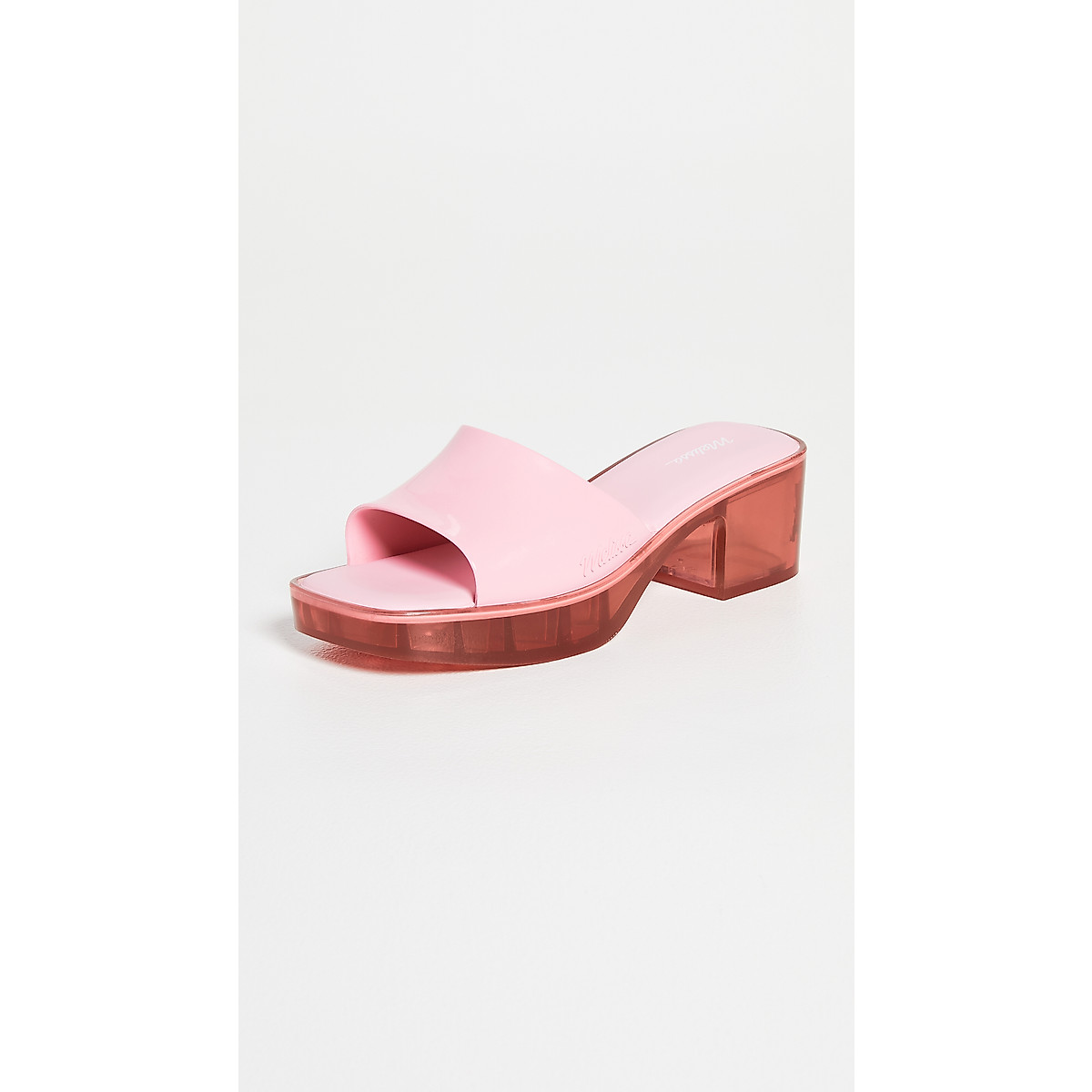 Melissa Women's Shape Ad Sandals, Pink, 7 Medium US