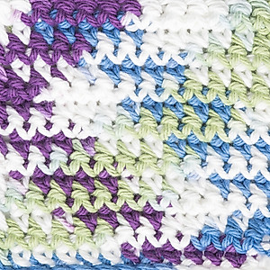 Bernat Handicrafter Cotton Yarn - Ombres, Fruit Punch Ombre