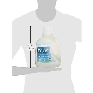 ECOS® Hypoallergenic Laundry Detergent, Free & Clear, 100 loads, 100oz, Bottle by Earth Friendly Products