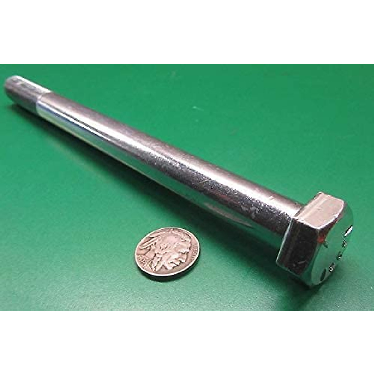 Grade 5 Zinc Steel Hex Bolts RH PT 5/8"-18 x 8.00" Length