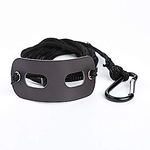 POLKASTORE Bearded Dragon Harness and Leash Adjustable(S,M,L, 3 Pack) - Soft Leather Reptile Lizard Leash for Amphibians and Other Small Pet Animals