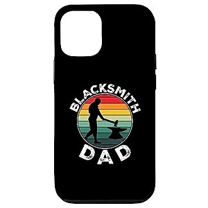 iPhone 13 Pro Men Blacksmith Dad Vintage Forging Retro Case