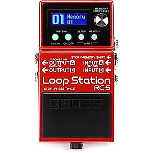 Boss RC-5 Loop Station Compact Phrase Recorder Pedal