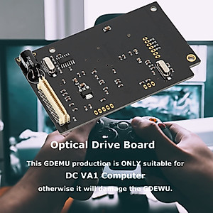 Replacement GDEMU Optical Drive Board V5.15b for Dreamcast Game Console VA1 Host, Gaming Optical Drive Simulation Board Kits