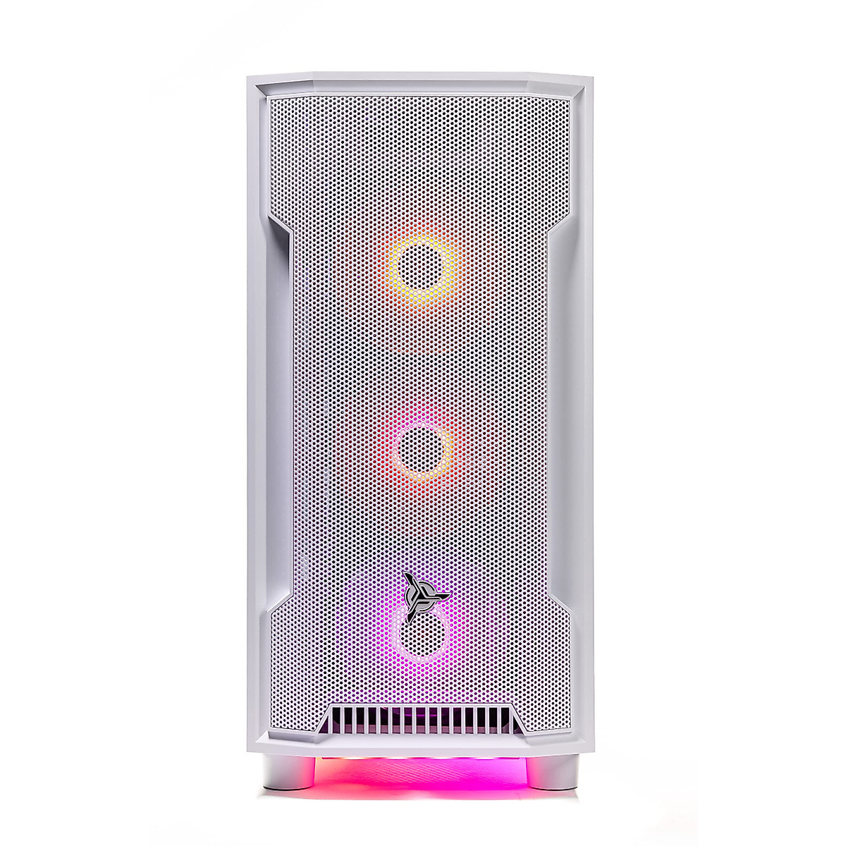 Skytech Gaming Archangel Gaming PC, Ryzen 7 5700X 3.4 GHz, RTX 4060, 1TB NVME, 16GB DDR4 RAM 3200, 600W Gold PSU Wi-Fi, Win 11 Home, RGB-Keyboard and RGB-Mouse Included