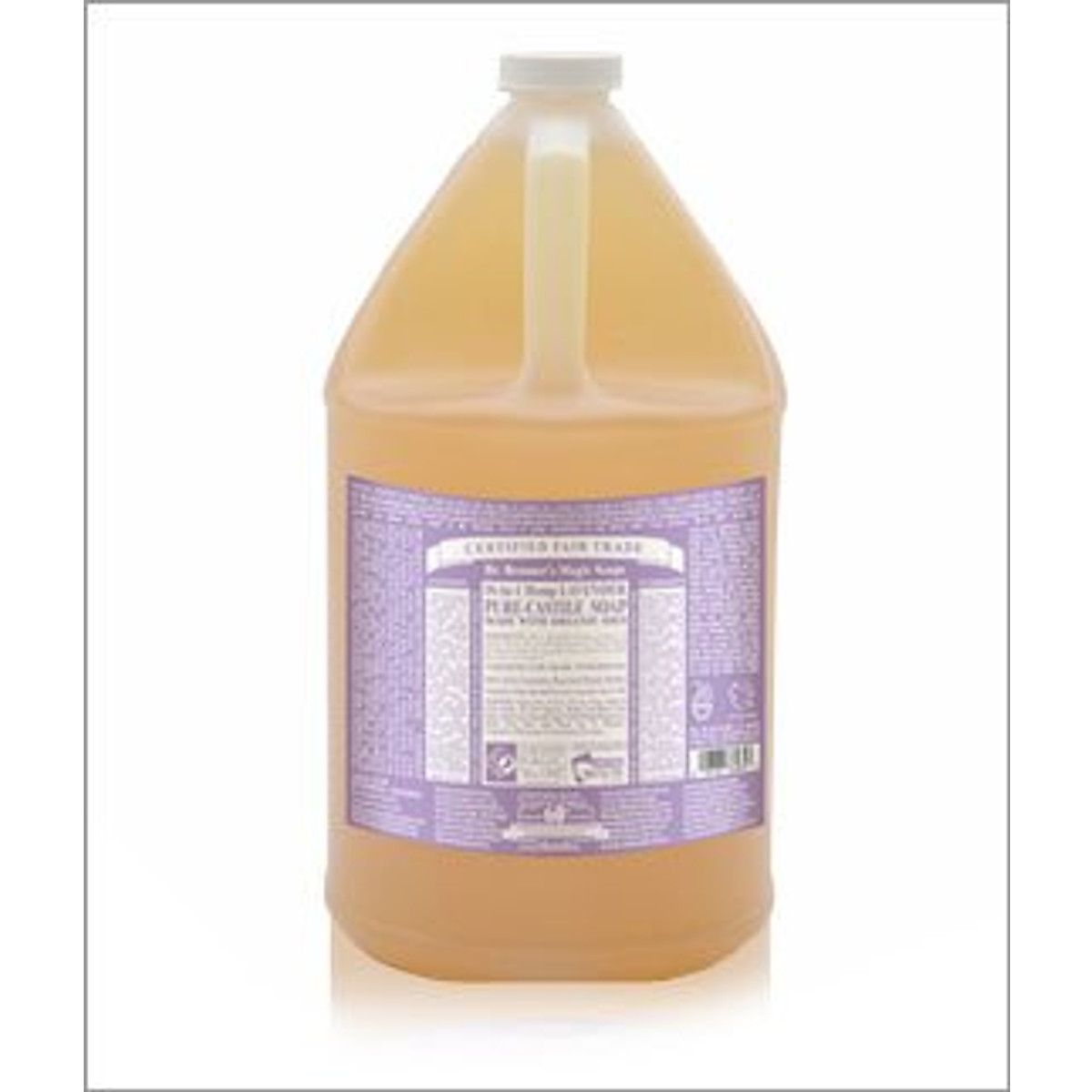 Dr. Bronner's Organic Pure Castile Liquid Soap Peppermint - 128 fl oz