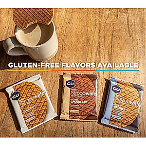 GU Energy Stroopwafel Variety Pack Sports Nutrition Waffle, Caffeine Included, and Kosher Dairy, On-The-Go Energy for Any Workout, 16 Count