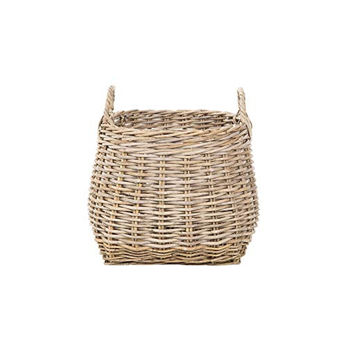 Kouboo Kobo Wicker Basket, Gray-Brown