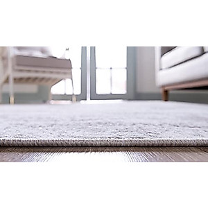 Unique Loom Tuareg Collection Distressed Abstract Traditional Vintage Area Rug, 4 ft x 6 ft, Beige/Brown