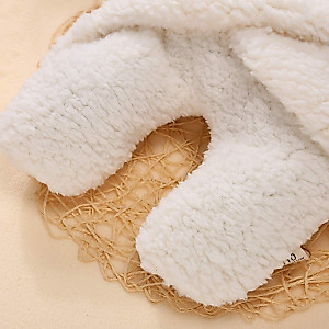 Yinuoday Baby Hooded Swaddle Blanket, Newborn Baby Receiving Blanket Fleece Swaddle Sleeping Bag Sack for Baby Boys and Girls (White)