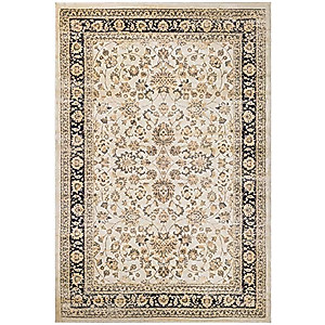 Couristan Zahara Farahan Amulet Area Rug, 2' x 3'7", Oatmeal-Black