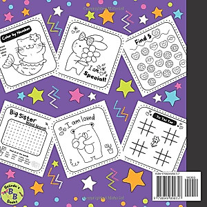 I am a Big Sister: Hooray!: Coloring and Activity Book for girls ages 3 and up