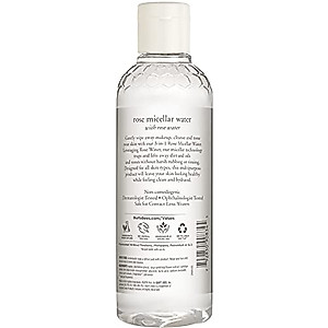 Burt's Bees Micellar Facial Cleansing Water with Rose Water, 8 Oz(Pack of 1)
