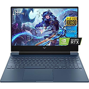 HP Newest Victus Gaming Laptop, 15.6" FHD 144Hz Display, Intel Core i5-13420H(Up to 4.6GHz), NVIDIA GeForce RTX 3050, 32GB RAM 1TB PCIe SSD, Backlit KYB, WiFi 6, HDMI, Win 11, w/CUE Accessories