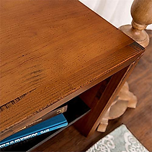 Walker Edison Shiloh Rustic Solid Reclaimed Wood Entryway Bench, 42 Inch, Amber