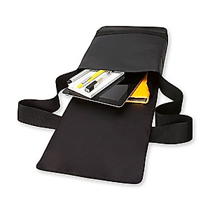 Moleskine Classic Leather Reporter Bag, Black