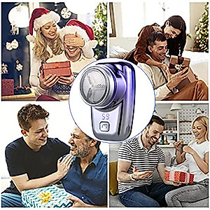 Mini Shaver Portable Electric Shaver, Pocket Size Shaver Wet and Dry Razor, Mini Shaver Portable Electric Shaver for Men, Suitable for Home, car, Travel, Shaving