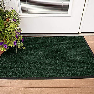Notrax - 109S0048GN 109 Brush Step Entrance Mat, for Home or Office, 4' X 8' Hunter Green