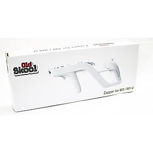 Old Skool Zapper GUN compatible with Nintendo Wii/Wii U Wireless Remote Controller Game