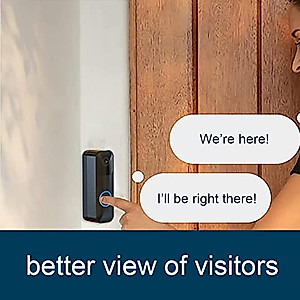 Blink Doorbell Mount, Adjustable (15 to 45 Degrees) Corner Kit for Blink Video Doorbell, Wide Viewing Angle Mount (Blink Doorbell is NOT Included)