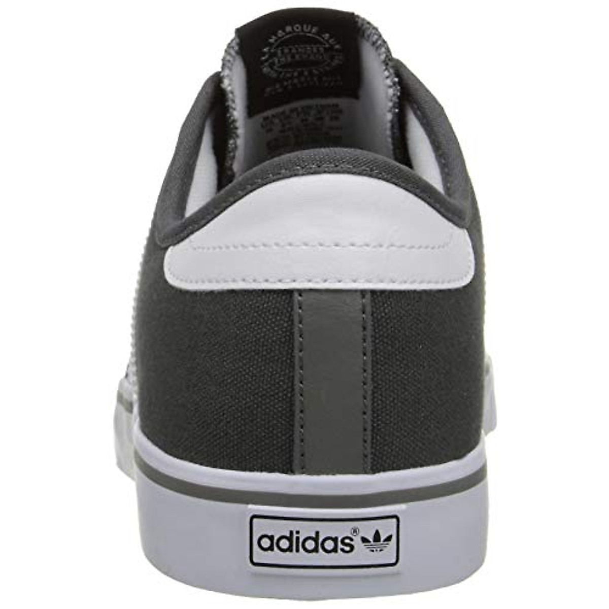 adidas Originals Men's Seeley Running Shoe, Ash Grey/White/Black, 8 M US