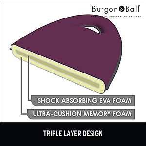 Burgon & Ball Plum Kneelo GKN Ultra-Cushion Kneeler/Gardening Knee Pad