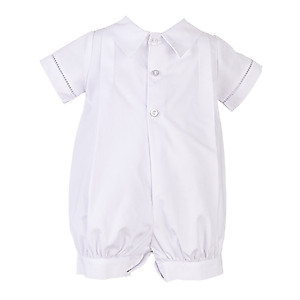One Small Child David 9 Months Christening Baptism Blessing Outfit for Boys White
