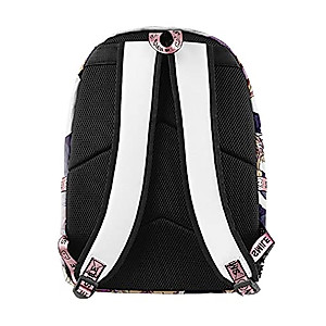 JIEBANG Anime Jujutsu Kaisen - 17 inch Bookbag Gojo Satoru Backpack for School Teens Boys Girls JJK Laptop Backpacks (Gojo Satoru-2)