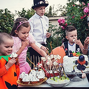 Minisland Premium 6 inch Bamboo Skewers for Appetizers Fruit Kabobs 3mm Thin Small Short Wooden Food Sticks 100 Counts, Many Sizes Choices 4.7"/5.5"/6"/7"/8"/10"/12" -MSL164