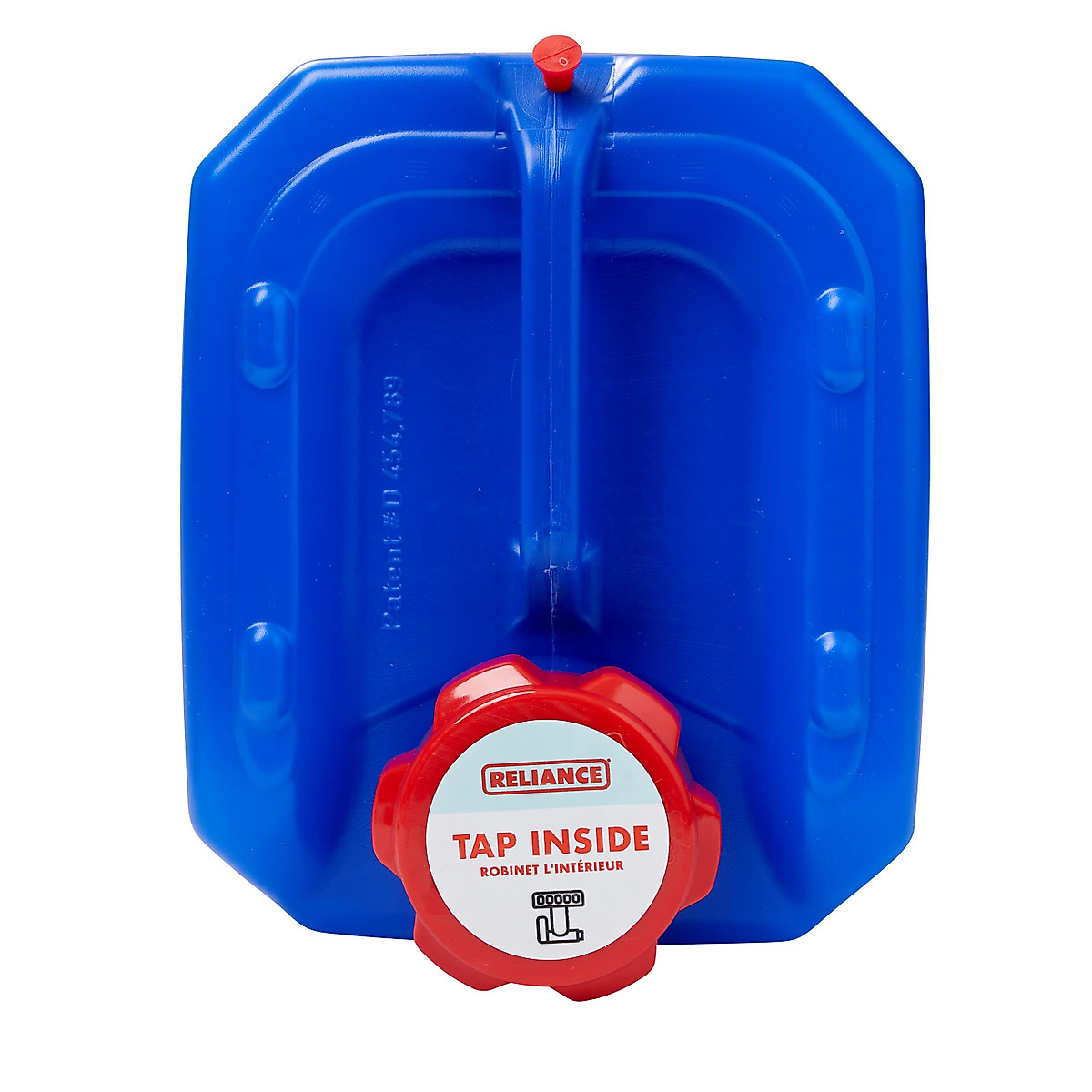 Reliance Products Aqua-Pak 2.5 Gallon Rigid Water Container Blue, 9.3 Inch x 7.5 Inch x 12.0 Inch