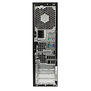 HP Elite Desktop Computer - Windows 10 Pro, Intel Quad Core i5 3.2GHz, 8GB RAM, 500GB HDD, 22 LCD Monitor, Keyboard, Mouse, WiFi, Compatible with Microsoft Authorized Refurbished PC (Renewed)