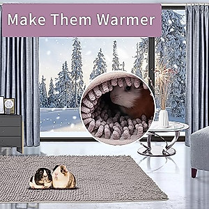 DZWLKJ Guinea Pig Fleece Bedding Cage Liners, 2 Pcs 47" X 24" Blanket for Cage, Pee Pads Washable Also for Chinchilla, Ferret, Hedgehog, Hamster, Rabbit, Rat, Bunny and Other Small Animal Cage