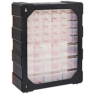 Amazon Basics Wall Mount Hardware and Craft Storage Cabinet Drawer Organizer 78 Drawers