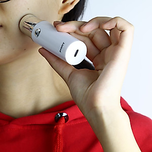 ProHT Facial Hair Removal for Women Rechargeable, Painless Fast Hair Remover, Womens Face Shaver for Upper Lip, Chin, with 1 More Replacement Head,15 Hours Working Time (D-0002)