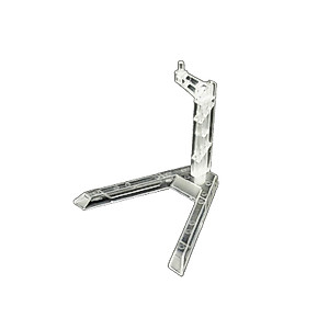 MY MIRONEY Clear Action Figure Display 5Pcs Flexible Action Base Holder for 1/144 SD BB Gundam Figure Models