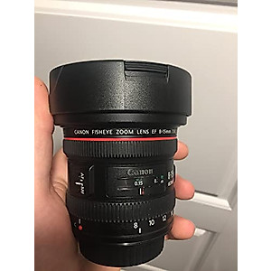 Canon EF 8-15mm f/4L Fisheye USM Ultra-Wide Zoom Lens for Canon EOS SLR Cameras
