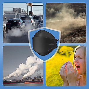 VERNASSA KN95 Face Mask 50 PCS, Breathable Comfortable Masks, Against PM2.5 Disposable Masks