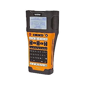 Brother PTE500 Industrial Handheld Labeling Tool w/ Auto Cutter & Computer Connectivity