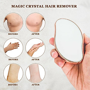 RANDMA Crystal Hair Eraser - Epilator Painless Magic Crystal Hair Remover For Women and Men