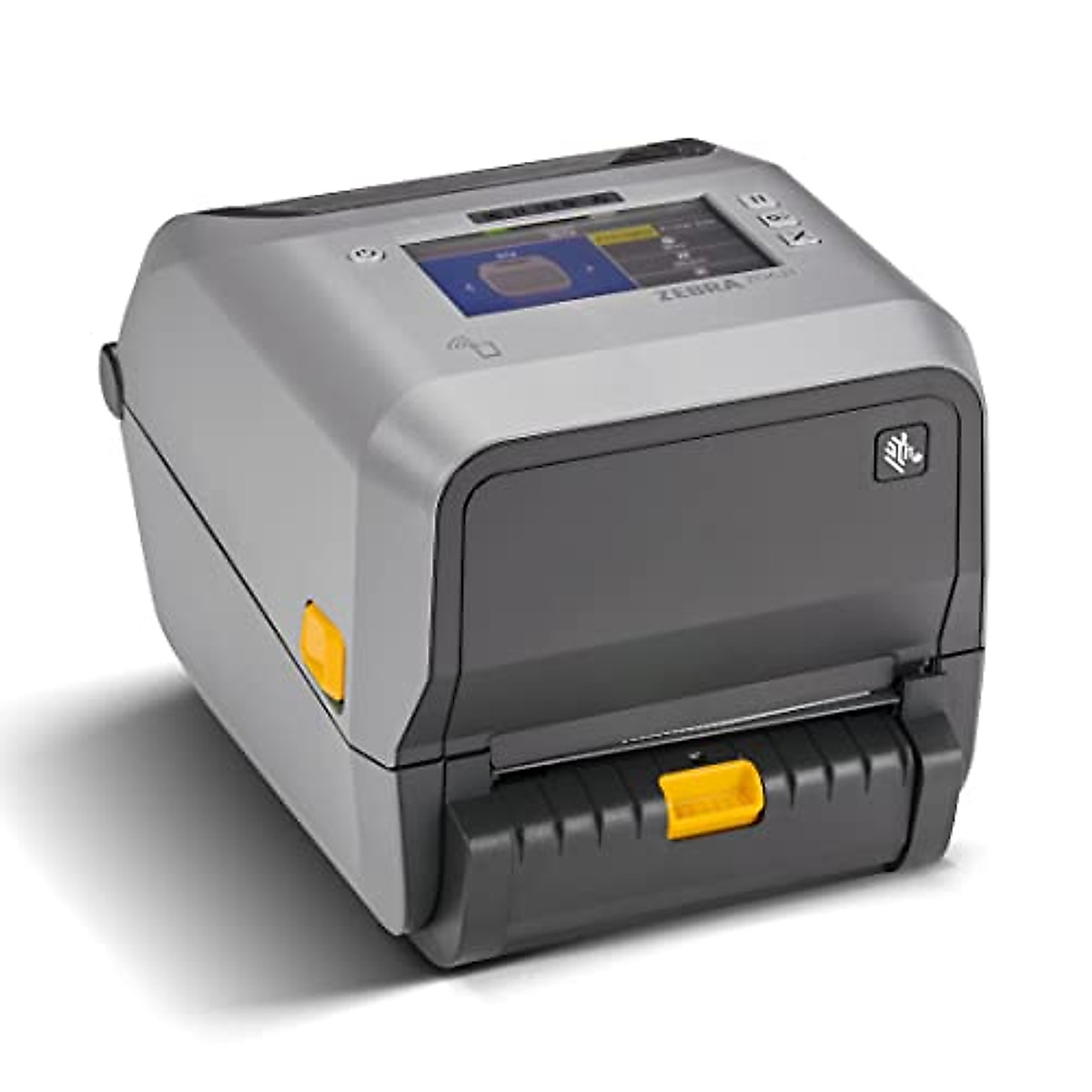 ZEBRA ZD621 Direct Thermal Desktop Printer Color Touch LCD 203 dpi Print Width 4-inch USB Serial Ethernet 802.11ac with Peeler ZD6A142-D11L01EZ