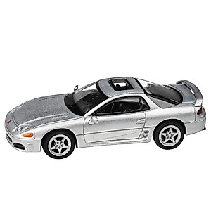 3000GT GTO Silver Metallic with Sunroof 1/64 Diecast Model Car by Paragon Models PA-55139