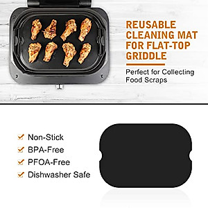 AIEVE Air Fryer Liners for XL Air Fryer, 100 Pcs Air Fryer Parchment Paper and 2 Pack Non-Stick Air Fryer Liner Compatible with Ninja IG601 & IG651 Grill and Air Fryer XL Air Fryer Oven