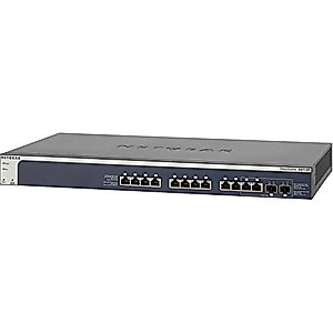 NETGEAR ProSAFE XS712T 12-Port 10GBase-T Gigabit Smart Managed Switch (XS712T-100NES)